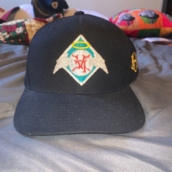 KTHLA | Accessories | Kthla Black Angels Hat | Poshmark